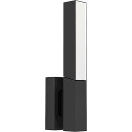 Eglo Wandleuchte &raquo;Ugento Wandlampe, Au&szlig;enbeleuchtung, schwenkbarer Spot, Metall, IP44&laquo; LED-Modul 1 Stk. Warmwei&szlig; Wand-/Deckenleuchte - L6 x H31,5 x 