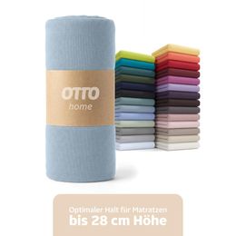 OTTO home Spannbettlaken &raquo;BLACKBERRY in PREMIUM und BASIC Qualit&auml;t, 100% Baumwolle&laquo; f&uuml;r hohe Matratzen bis 28 cm, Bettlaken, Spannbetttuch, Boxspring 