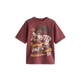 next T-Shirt Jungen Gr&ouml;&szlig;e 146 goldgelb / greige / burgunder / schwarz