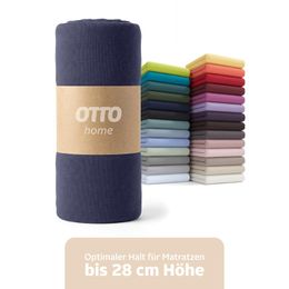 OTTO home Spannbettlaken &raquo;BLACKBERRY in PREMIUM und BASIC Qualit&auml;t, 100% Baumwolle&laquo; f&uuml;r hohe Matratzen bis 28 cm, Bettlaken, Spannbetttuch, Boxspring 
