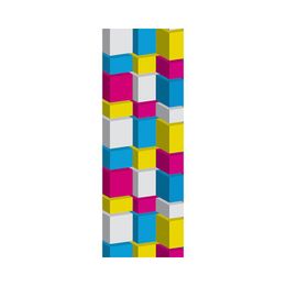 ARCHITECTS PAPER Fototapete &raquo;Boxes&laquo; Grafik Tapete Bunt W&uuml;rfel Panel 1,00m x 2,80m bunt Vlies B/L: 1m x 2,8m