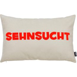 done. Dekokissen &raquo;SEHNSUCHT&laquo; Extra weiche Haptik Polyester B/L: 40cm x 60cm, 1 Stk.