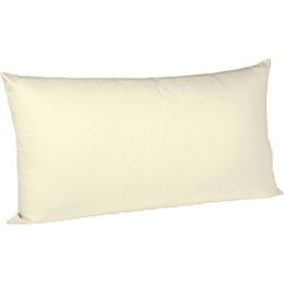 Fleuresse Kissenbezug &raquo;Colours Mako Satin, 100% Baumwolle, mit Rei&szlig;verschluss&laquo; Mako Satin, gl&auml;nzend, glatt, Premium Qualit&auml;t beige Mako-Satin, Mako-