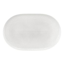 Seltmann Weiden Servierplatte &raquo;Sento Home&laquo; Platte, Teller oval wei&szlig; Porzellan B/H/L: 24,5cm x 2,7cm x 38,4cm