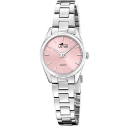 Lotus Damen Quarzuhr &raquo;2Gether&laquo; Armbanduhr, Damenuhr, Edelstahlarmband, Ideal auch als Geschenk rosa Einheitsgr&ouml;&szlig;e