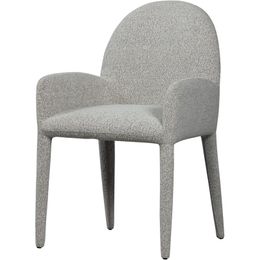 Woood Esszimmerstuhl &raquo;Elegance Boucl&eacute;-Bezug mit 3D-Melange-Effekt, H 83 x B 54 x T 57 cm&laquo; () Tragkraft 120 kg, fertig montiert geliefert, Gute 