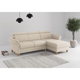 OTTO home Ecksofa &raquo;Glendale, L-Form&laquo; inkl. Kopfteilverstellung, wahlweise mit Vorziehsitz und Bettkasten 95% Polyester, 5% Polyamid B/H/T: 253cm x 