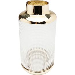 KARE Tischvase &raquo;Vase LA Noble&laquo; gold Glas B/H/T: 15cm x 30cm x 15cm