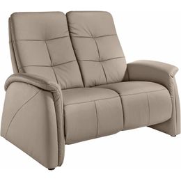 exxpo - sofa fashion 2-Sitzer &raquo;Tivoli, Kinosofa, bequem und komfortabel durch die Relaxfunktion&laquo; (2-sitzig), schmale Armlehnen, hohe R&uuml;ckenlehne grau 