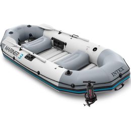 Intex Schlauchboot &raquo;Mariner 3&laquo; grau Einheitsgr&ouml;&szlig;e Schlauchboot