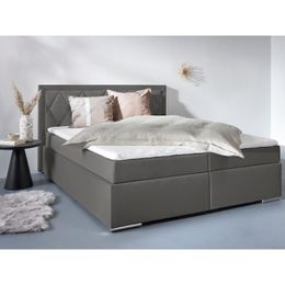 Home Affaire Boxbett &raquo;ALFIE, Polsterbett wahlweise mit Bettkasten, Samtvelours-Bezug&laquo; mit Bonnell-oder Taschenfederkernmatratze H2,H3, H4, 120/140/