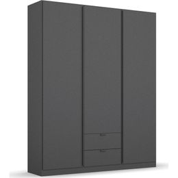 Rauch Dreht&uuml;renschrank &raquo;StyleUp&laquo; Typ Monochrome mit eleganten, langen Griffstangen in Schrankfarbe grau Holzwerkstoff Graumetallic, B/H/T: 136cm x 