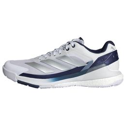 adidas Performance Sportschuh 'Crazyquick' Herren Gr&ouml;&szlig;e 40.5/41 navy / silber / wei&szlig;
