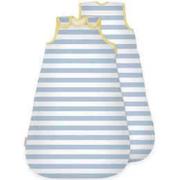 Tom Tailor HOME Babyschlafsack &raquo;TT Baby-Schlafsack Streifen 90cm&laquo; blau Bezug: 100% Baumwolle. F&uuml;llung: 100% Polyester L: 70cm