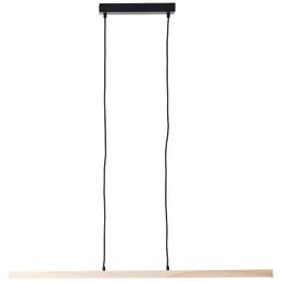 Brilliant LED Pendelleuchte &raquo;Arion&laquo; 1 Stk. Warmwei&szlig; aus Holz, 150 cm H&ouml;he, 103 cm Breite, 2400 lm, 3000 K schwarz 1 Stk.
