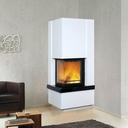 Hark Kaminbaus&auml;tze &raquo;&raquo;Easy 500&laquo;&laquo; 500/57K ohne Regal wei&szlig; Mit Aschebeh&auml;lter