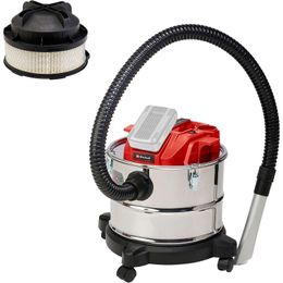 Einhell Aschesauger &raquo;Akku-Aschesauger TE-AV 18/15 Li C-Solo&laquo; ohne Akku und Ladeger&auml;t rot Einheitsgr&ouml;&szlig;e Aschesauger
