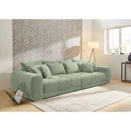 Jockenh&ouml;fer Big-Sofa &raquo;Moldau&laquo; Mega-Sofa im XXL-Format, mit 8 R&uuml;ckenkissen und 4 Zierkissen Cord: 100% Polyester B/H/T: 306cm x 83cm x 134cm, Cord