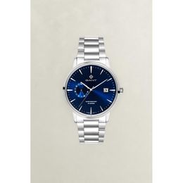 Gant Herren Quarzuhr &raquo;East Hill&laquo; Armbanduhr, Herrenuhr, Edelstahlarmband, analog, Tag, Wochentag Einheitsgr&ouml;&szlig;e
