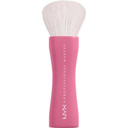 Nyx Cosmetics Nyx Professional Makeup Damen NYX PROFESSIONAL MAKEUP Puderpinsel &raquo;BUTTERMELT BLUSH BRUSH&laquo; mit abgeschr&auml;gtem Pinselkopf rosa Einheitsgr&ouml;&szlig;e