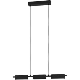 Eglo H&auml;ngeleuchte &raquo;ROVIRA&laquo; LED-Modul 1 Stk. Warmwei&szlig; H&auml;ngeleuchte aus Alu, Stahl - 6,7W - Warmwei&szlig; schwarz H: 110, 1 Stk.