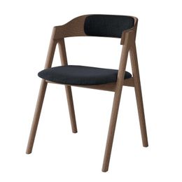 Stuhl &raquo;Mette by Hammel&laquo; () 1 Stk.Massivholz, gepolsterte Sitz- & R&uuml;ckenlehne, versch. Farbvarianten Massivholz, Stoff B/H/T: 52cm x 75cm x 54cm, 1 Stk