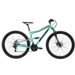 Bikestar Mountainbike 21 Gang Shimano RD-TY300 Schaltwerk Kettenschaltung f&uuml;r Damen und Herren, Kettenschaltung gr&uuml;n 48cm, 29 Zoll (73,66cm) Mountainbike