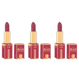 Catrice Damen Lippenstift &raquo;Disney Alice in Wonderland Semi-Matte Lipstick&laquo; rot Einheitsgr&ouml;&szlig;e