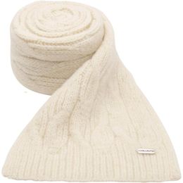 Chillouts Damen Chillouts Strickschal &raquo;Giralda Scarf&laquo; mit eleganter Struktur & angenehmer L&auml;nge beige Einheitsgr&ouml;&szlig;e