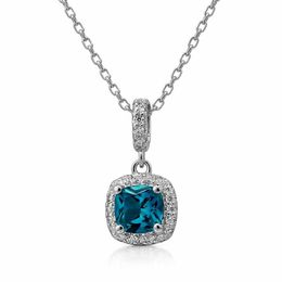 Firetti Damen Kette mit Anh&auml;nger &raquo;Schmuck Geschenk Silber 925 Halsschmuck Halskette Rechteck Kissenform&laquo; mit Zirkonia (synth.) Silber 925 (