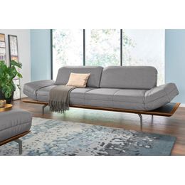 Creation BY ROLF BENZ 3-Sitzer &raquo;CR.420, Designsofa, Loungesofa&laquo; in 2 Qualit&auml;ten, Holzrahmen in Eiche Natur oder Nu&szlig;baum, Breite 232 cm grau B/H/T: 