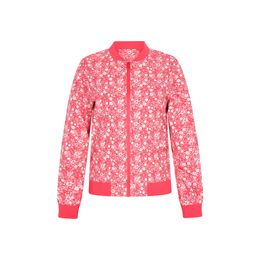 NALLY Between-Season Jacket female size XXL Mint / Rose / White
