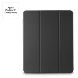 Hama Tablet-H&uuml;lle &raquo;Tablet-H&uuml;lle f. iPad Air 13", Stiftfach, Standfunktion, schwarz&laquo; Tablet Standfunktion, transparentes Backcover, Magnetverschluss, 