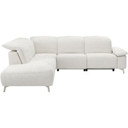 Musterring Ecksofa &raquo;MR 370, intelligenter Komfort im modernen Design&laquo; Optionale Relaxfunktion, flexible Kopfteile & klappbare Armlehnen 8% Baumwolle, 92% 