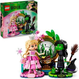 Lego Konstruktionsspielsteine &raquo;Elphaba und Glinda (75682), Lego Wicked&laquo; Made in Europe bunt Einheitsgr&ouml;&szlig;e Konstruktionsspielsteine