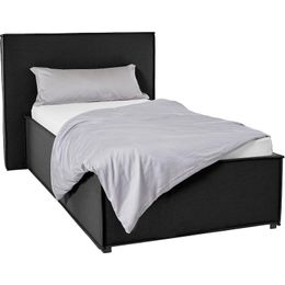 LeGer Home by Lena Gercke Polsterbett &raquo;Isaline&laquo; wahlweise ohne Matratze oder mit 3 Matratzenarten, Kopfteilh&ouml;he 107 cm grau 100% Polyester Liegefl&auml;che