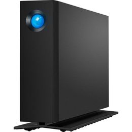 LaCie externe HDD-Festplatte &raquo;d2 Professional&laquo; 16 TB Anschluss USB-C schwarz Aluminium Funktioniert mit iPad &ndash; Schlie&szlig;en Sie Ihr LaCie-Laufwerk per 