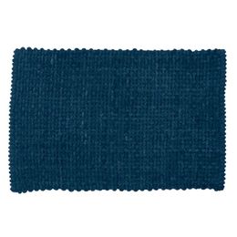 Wenko Badematte &raquo;Covelo&laquo; H&ouml;he 20 mm rutschhemmend beschichtet mit Webstruktur, fusselfrei, hohe Feuchtigkeitsaufnahme blau Materialmix rechteckig (