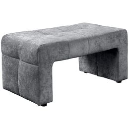 exxpo - sofa fashion Hockerbank &raquo;Barista Hockerbank mit hoher Bodenfreiheit&laquo; Sitz gepolstert,Breite ca.100 cm B/H/T: 104cm x 51cm x 55cm, 