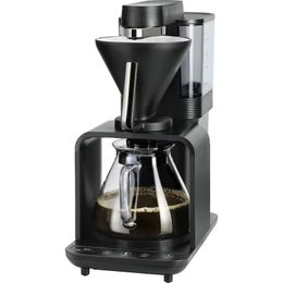 Melitta Filterkaffeemaschine &raquo;epour 1024-11 Schwarz/Silber&laquo; 1 l Kaffeekanne Papierfilter 1x4 silber 1 l, 8 Filterkaffeemaschine