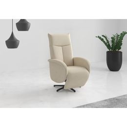 Sit & More sit&more TV-Sessel &raquo;Glendale&laquo; wahlweise mit Aufstehhilfe, 2 Motoren und Akku beige 100% Polyester Chenille,mit 2 Motoren,mit Akku,mit 