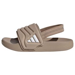 ADIDAS SPORTSWEAR Sandals & Slippers 'Adilette 2.0' boy size 20 Light brown / Off white