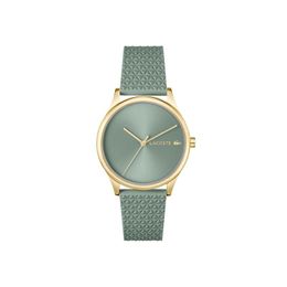 Lacoste Damen Quarzuhr &raquo;CROCODELLE&laquo; Armbanduhr, Damenuhr, Silikonarmband, analog Einheitsgr&ouml;&szlig;e