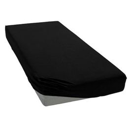 bellana Spannbettlaken &raquo;bellana Aqua mit Elasthan, 160 g/m&sup2;&laquo; Spannbetttuch f&uuml;r Matratzen bis 35cm H&ouml;he, b&uuml;gelfrei, faltenfrei schwarz Jersey-Elasthan,