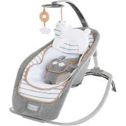 Ingenuity Babywippe &raquo;Rocking Seat - Bella Teddy&laquo; mit Sound-Effekt grau Einheitsgr&ouml;&szlig;e Babywippe