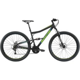 Bikestar Mountainbike 21 Gang Shimano RD-TY300 Schaltwerk Kettenschaltung f&uuml;r Damen und Herren, Kettenschaltung schwarz 48cm, 29 Zoll (73,66cm) Mountainbike
