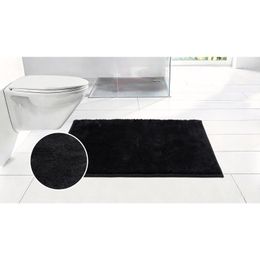 OTTO home Badematte &raquo;Cali, Badvorleger, Badezimmer Teppich, Duschvorleger&laquo; H&ouml;he 10 mm rutschhemmend beschichtet fu&szlig;bodenheizungsgeeignet schnell 