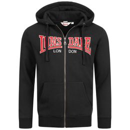 Lonsdale Sweatjacke 'Birmingham' Herren Gr&ouml;&szlig;e XXXL rot / schwarz / wei&szlig;