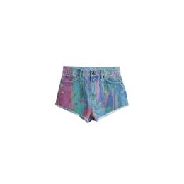 Desigual Jeans female size 25/26 Blue / Light green / Pastel purple