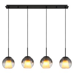 Globo LIGHTING H&auml;ngeleuchte &raquo;BARRY&laquo; E27 1 Stk. H&auml;ngelampe/Pendelleuchte/Esszimmer/Wohnzimmer/Esstisch 4, H: 120cm, 1 Stk.